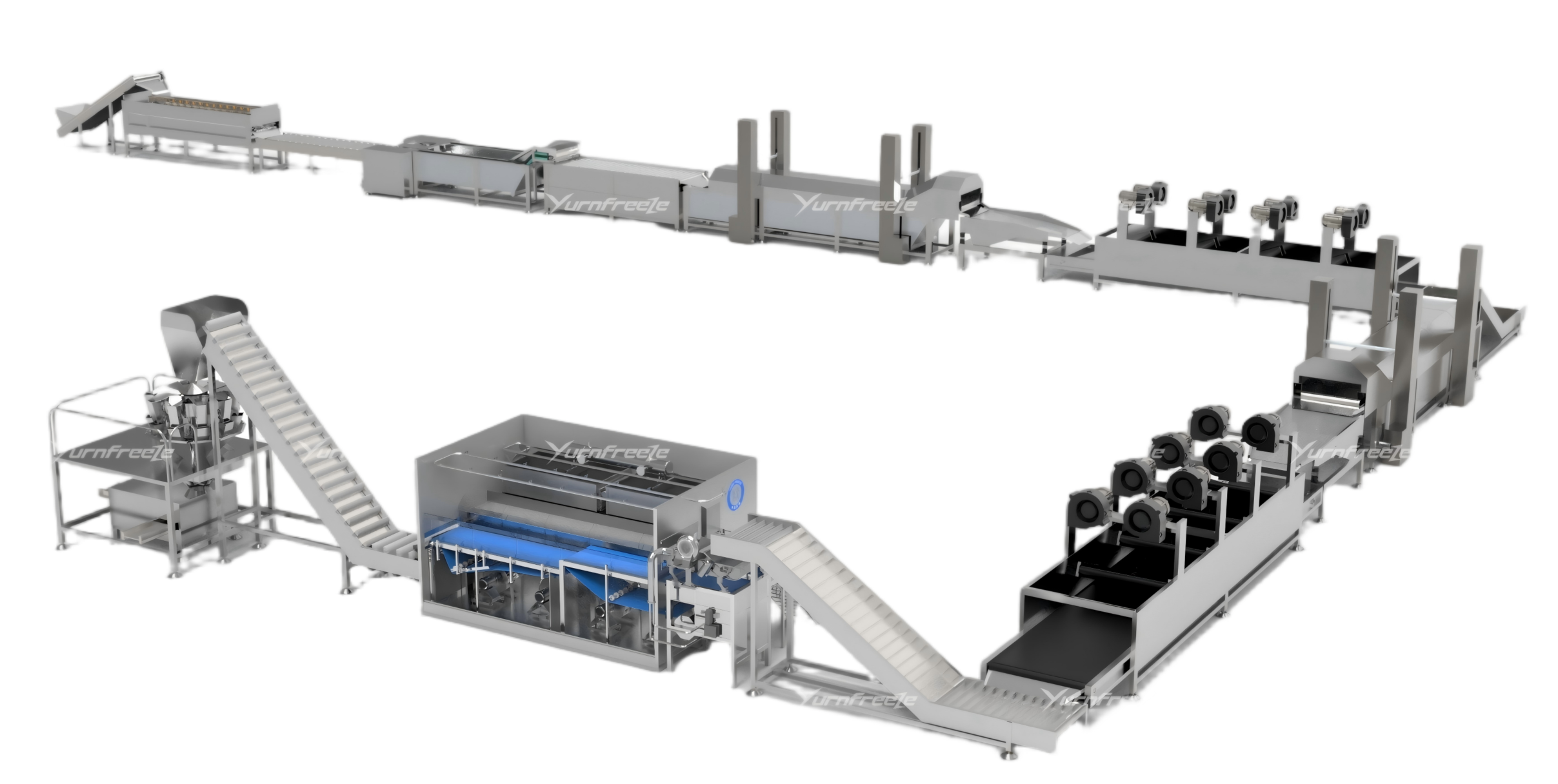 Fruits & Vegetables - Quick Freezing Equipment